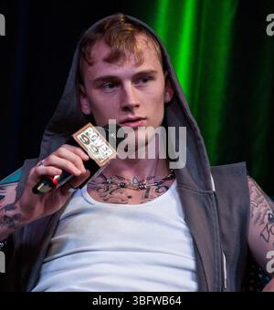 mgk, aka Machine Gun Kelly and Casie Baker attend the 2025 Nickelodeon ...