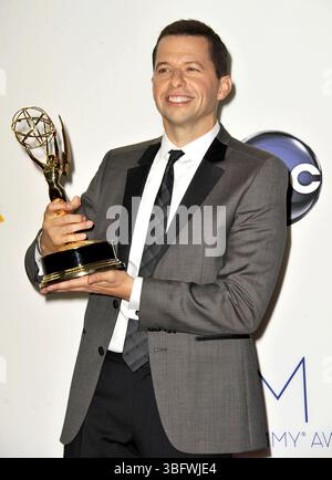 Jon Cryer in the press room at the 56th Emmy Awards at the Shrine ...