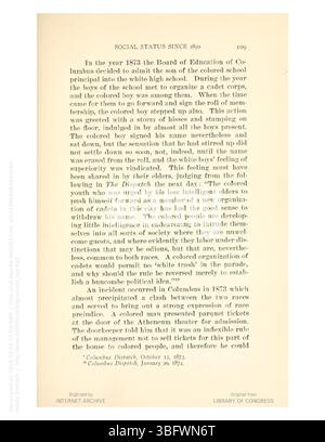 This section of 'The Color Line in Ohio' (1913) further examines the ...