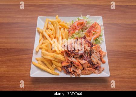the most recognized form in Europe, the döner kebab ("rotating meat ...