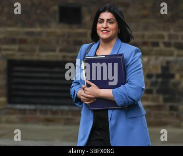 Home Secretary Shabana Mahmood arriving for a Cabinet meeting in ...