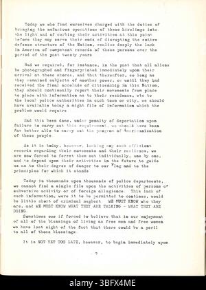 Documentation from 1940 on the Indiana State Police, presenting ...