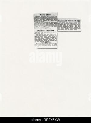 This page features newspaper clippings from 1900-1907, providing a ...