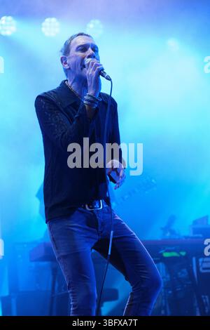 Rick Witter of Shed Seven performing on the King Tuts Stage, TRNSMT ...