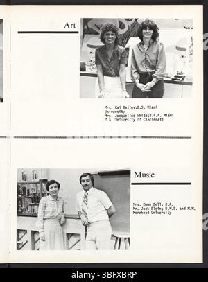 The 1980 Edgewood High School yearbook captures important events and ...