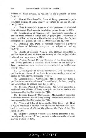 Volume 1 of 'Constitution Making in Indiana' presents an analysis of ...