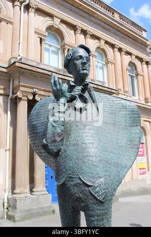 Statue of William Butler Yeats, Sligo, County Sligo, Ireland Stock ...