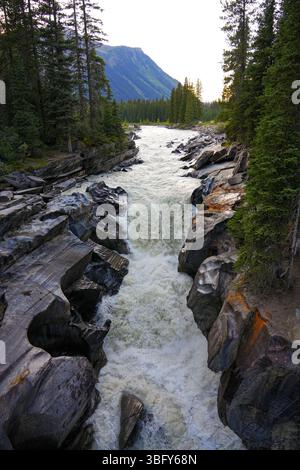 Numa Falls, Kootenay National Park, British Columbia, Canada Stock ...