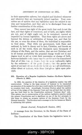 Page 87 of 'Constitution Making in Indiana' (Vol. 4, 1994) explores the ...
