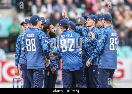West Indies' Justin Greaves celebrates taking the wicket of Australia's ...