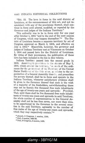 This page from the '1788-1927 Bibliography of the Laws of Indiana ...