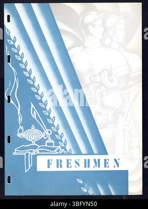 The 1951 Trenton High School yearbook captures the student experience ...