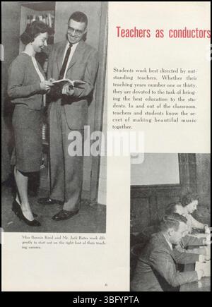 The 1963 *The Optimist* yearbook from Middletown High School showcases ...