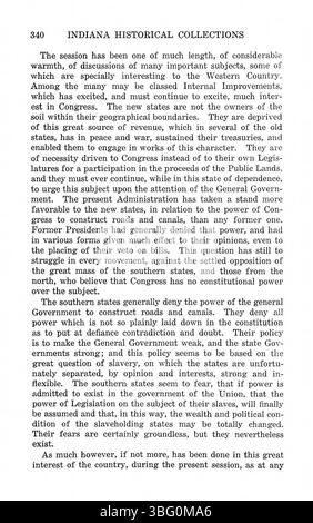 This 1924 two-volume edition contains messages and papers from Jonathan Jennings, Ratliff Boon ...