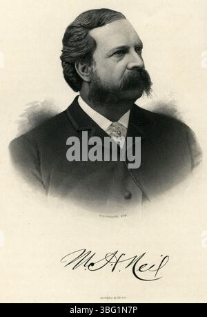 Moses H. Neil (1840-1929), a veteran of the Civil War, served in the ...