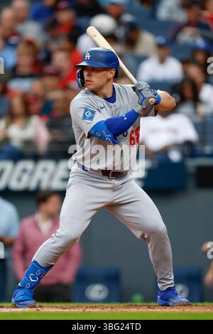Los Angeles Dodgers Dalton Rushing talks with media prior to a baseball ...