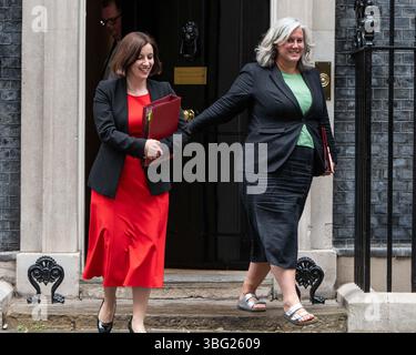 Transport Secretary Heidi Alexander (left) and Rail Minister Lord Hendy ...