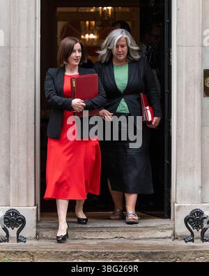 Transport Secretary Heidi Alexander (left) and Rail Minister Lord Hendy ...