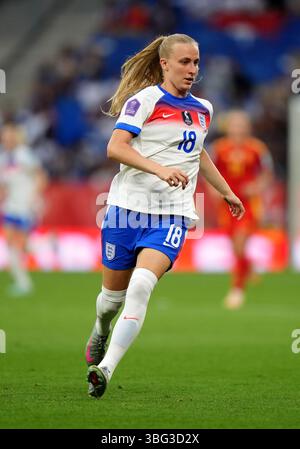 England's Aggie Beever-Jones in action during the UEFA Women's Euro ...