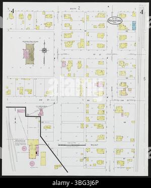 The Sanborn Map of Rockford, Mercer County, Ohio from 1927 shows ...
