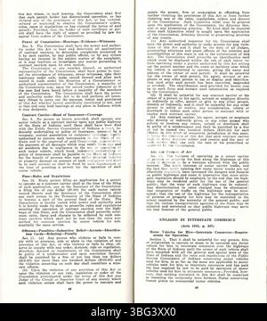 This page of the 1933 Indiana motor vehicle laws presents additional ...