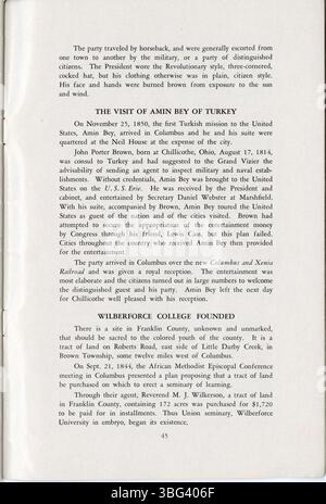 Pamphlet compiled by the Franklin County Historical Society in 1952 ...