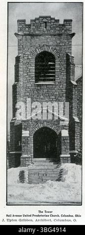 The Neil Avenue Presbyterian Church in Columbus, completed in 1906, is ...