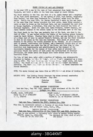This compilation of cemetery inscriptions from the Johnstown Genealogy ...