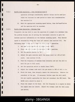 Beckman Instruments' IR spectrophotometers began in 1942 with the IR-1 ...