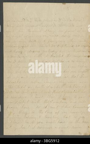 This letter, written by William McKnight to Samaria McKnight on May 16 ...