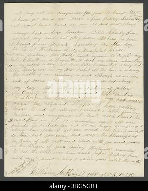 Samaria McKnight’s letter to William McKnight, written on May 13, 1864 ...