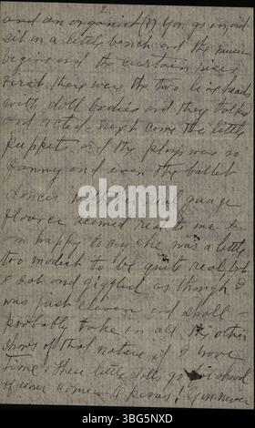 This is a letter from Ellen Beatty Henderson to her husband, Charles G ...