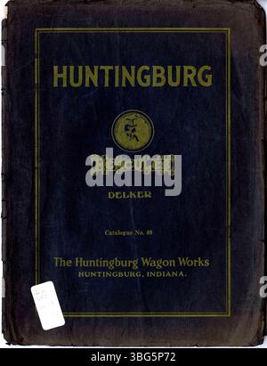 This page of Catalogue No. 40 from the Huntingburg Wagon Works, circa ...