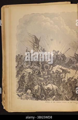 This illustrated volume from 1890 commemorates the soldiers and key ...