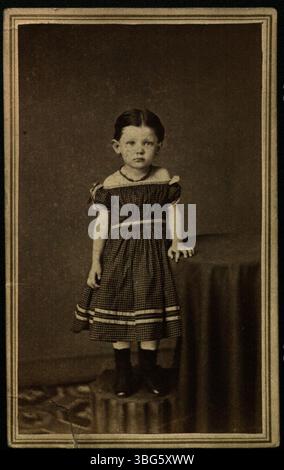 Cabinet card photograph of Barbara Jung from the Born family photo ...