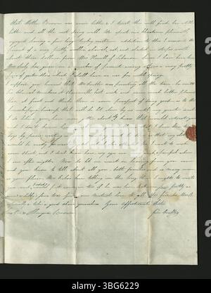 In this letter from Almyra Brown to Edwin Brown, dated October 4, 1863 ...