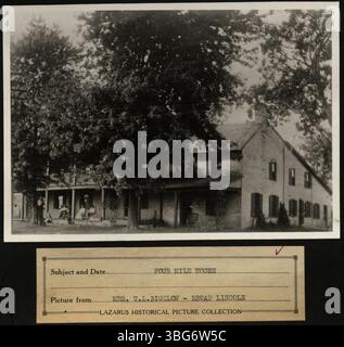 The Old Four Mile House was located west of Columbus, Ohio. It was ...