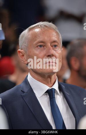 LDLC ASVEL sports director Michel Veyronnet during the French ...