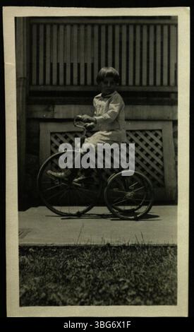 This photograph of Conrad Edward Born, Jr. comes from a family album ...