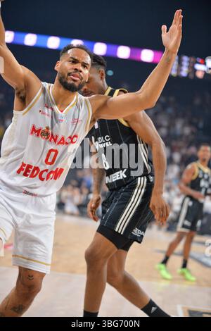 Elie OKOBO of Monaco during the Betclic Elite, Final - match 5 match ...
