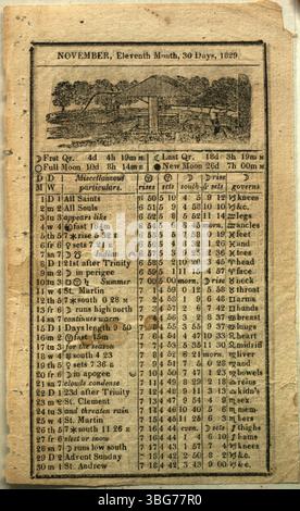 This original 1829 edition of the Columbus Almanac contains historical ...