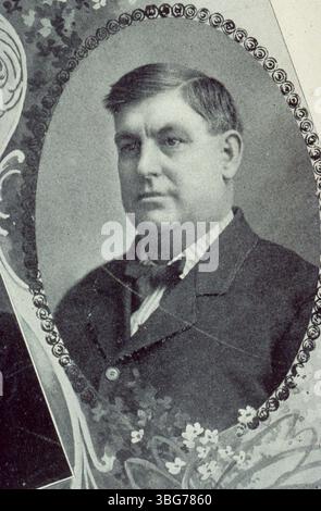 Portrait of Charles J. Lauer, Columbus Fire Chief from 1899 until his ...