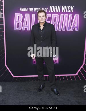 Ca. 03rd June, 2025. Len Wiseman at arrivals for BALLERINA Premiere ...