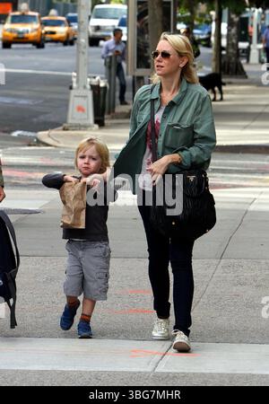 Naomi Watts out and about with her son Sammy in New York City - 11 ...