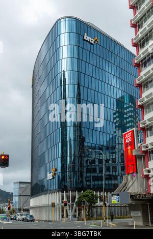 BNZ Place home of the Bank of New Zealand in Wellington, North Island ...