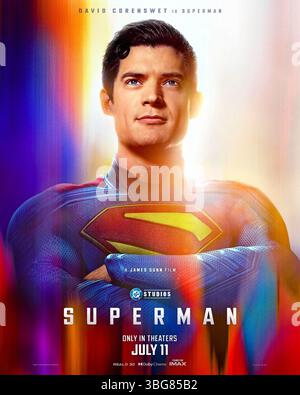 DAVID CORENSWET in SUPERMAN (2025), directed by JAMES GUNN. Credit: DC ...
