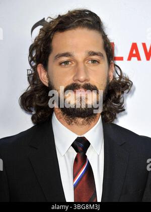 Shia LaBeouf at the premiere of 'Lawless' in Los Angeles - 22 August ...