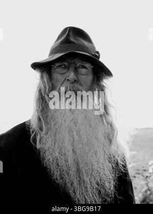 Christian Romany Wood A.K.A Wizard portrait - the oldest traveling ...
