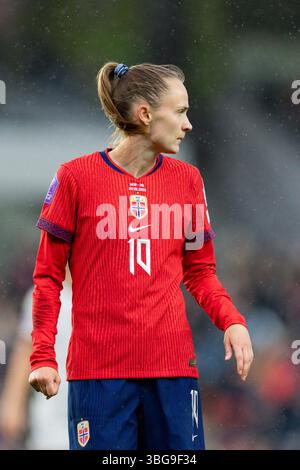 Caroline Graham Hansen (10 Norway) during the UEFA Womens EURO 2025 Quarter-Final match between ...