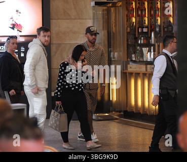 Milan, Pierre Emerick Aubameyang walks through the streets of the ...